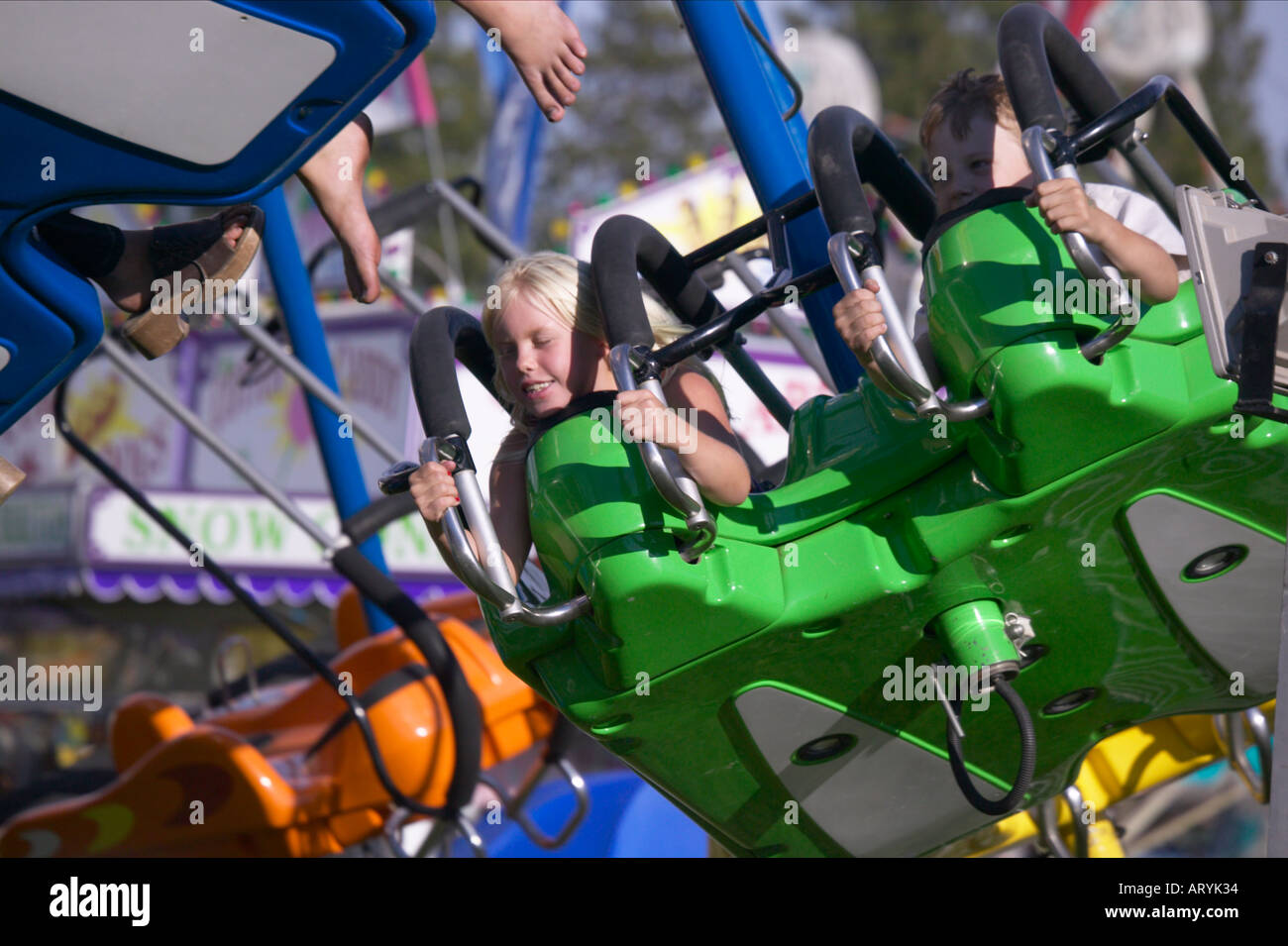 Elementary school age children at the Plumas County California rural ...