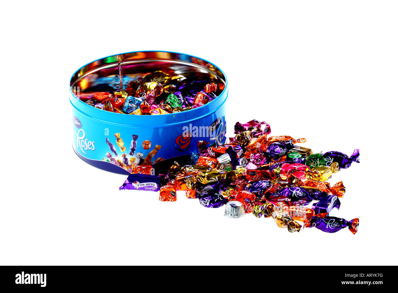 Cadbury roses chocolates Cut Out Stock Images & Pictures - Alamy