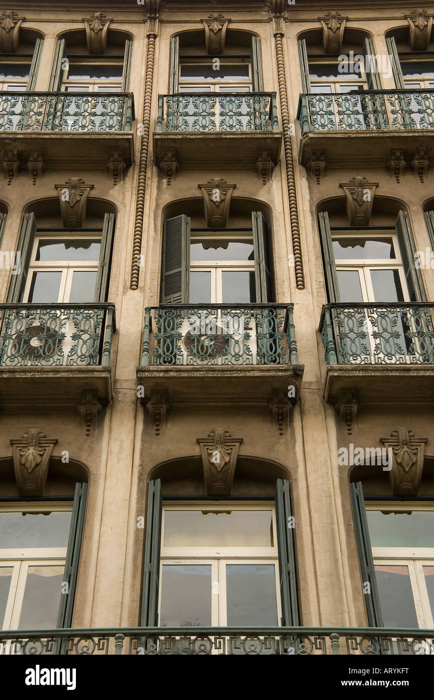 Apartment and office building Funchal Madeira Portugal EU Europe Stock ...