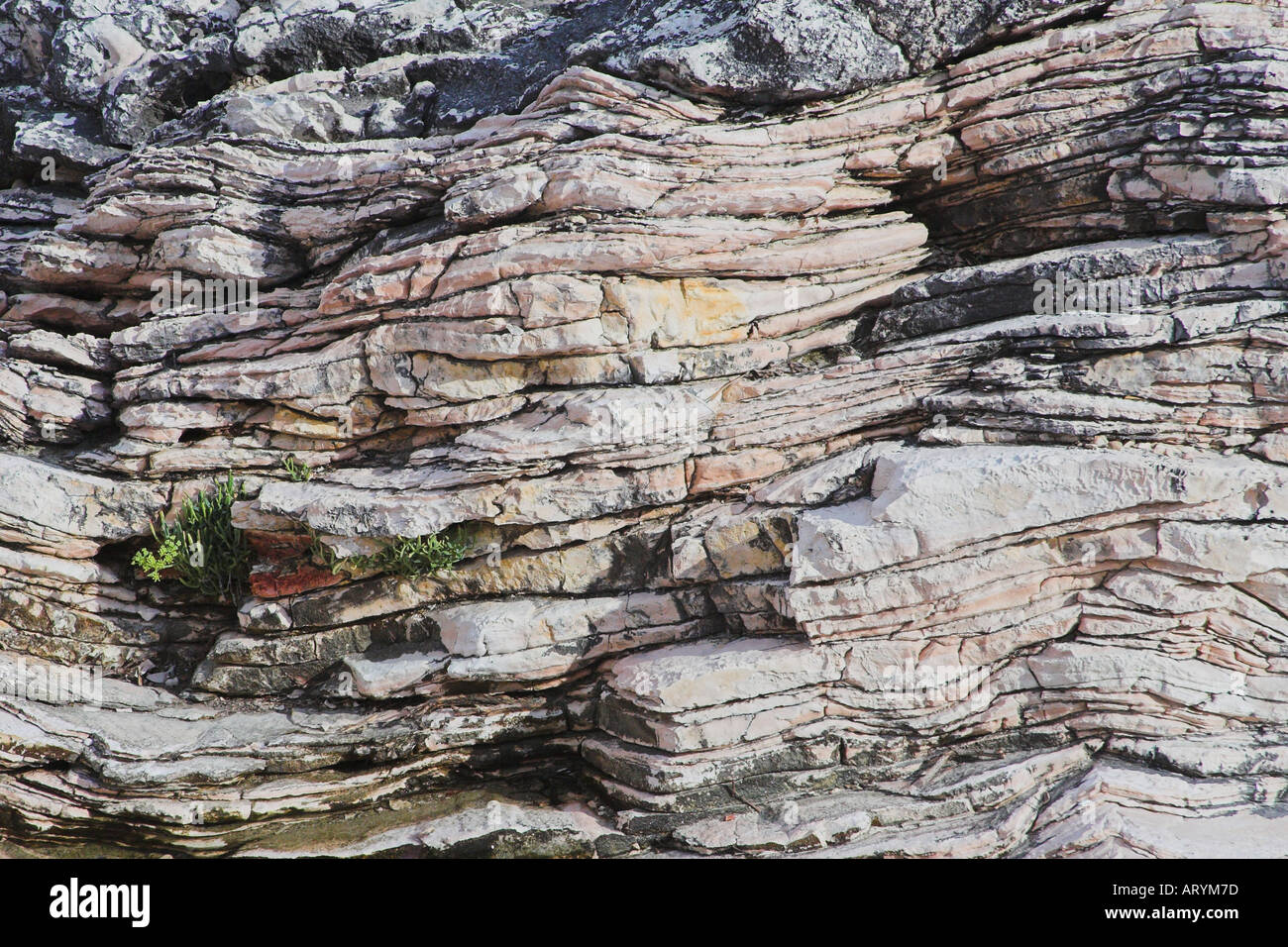 Uplifted sedimentary strata hi-res stock photography and images - Alamy