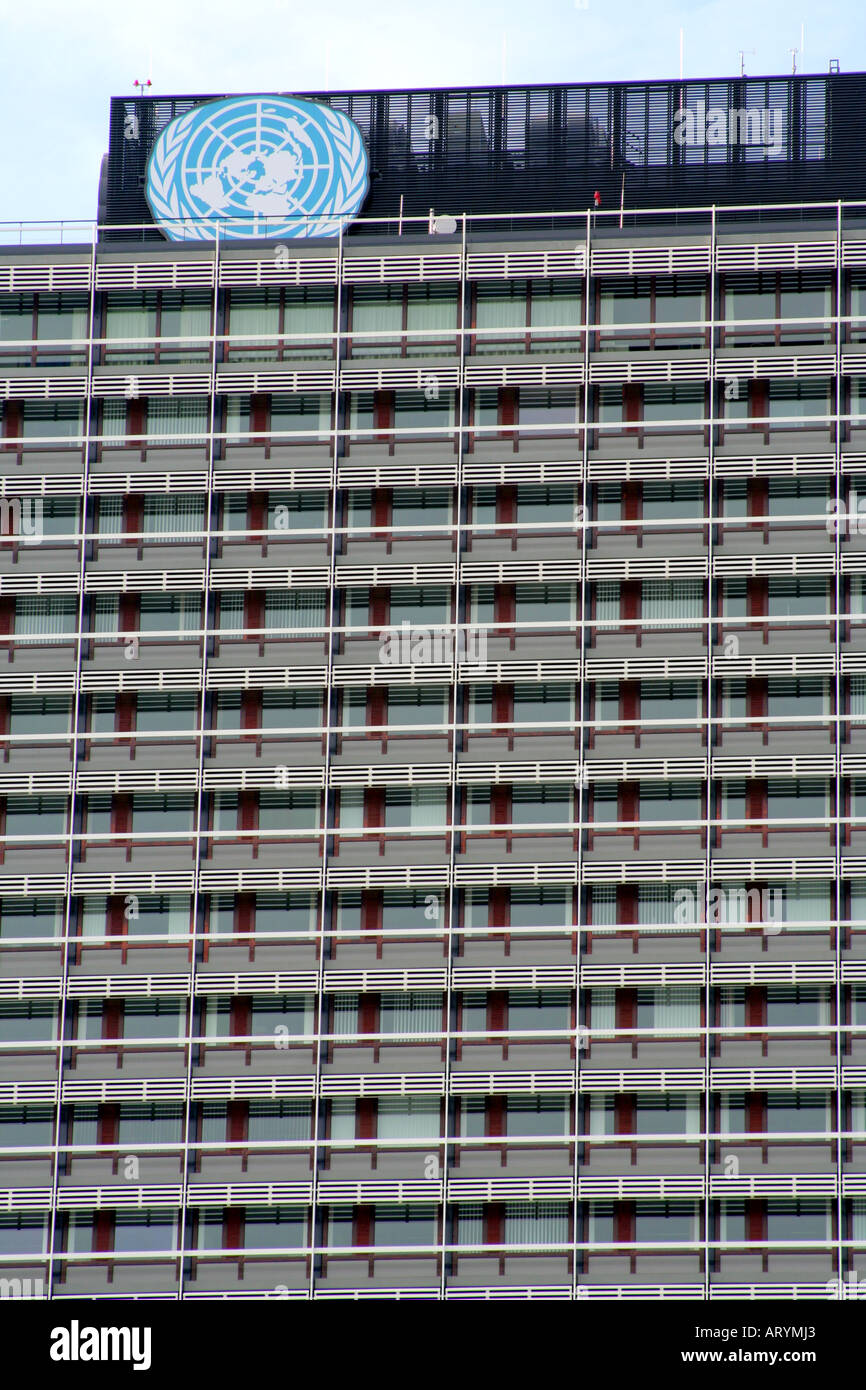 Tall Eugen Building UN Campus Bonn North Rhine Westphalia Germany ...
