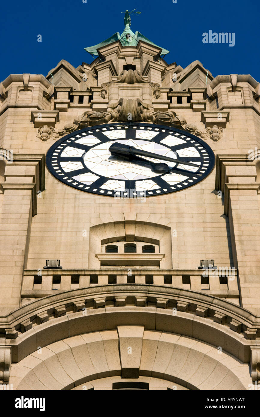 Liver building clock hi-res stock photography and images - Alamy