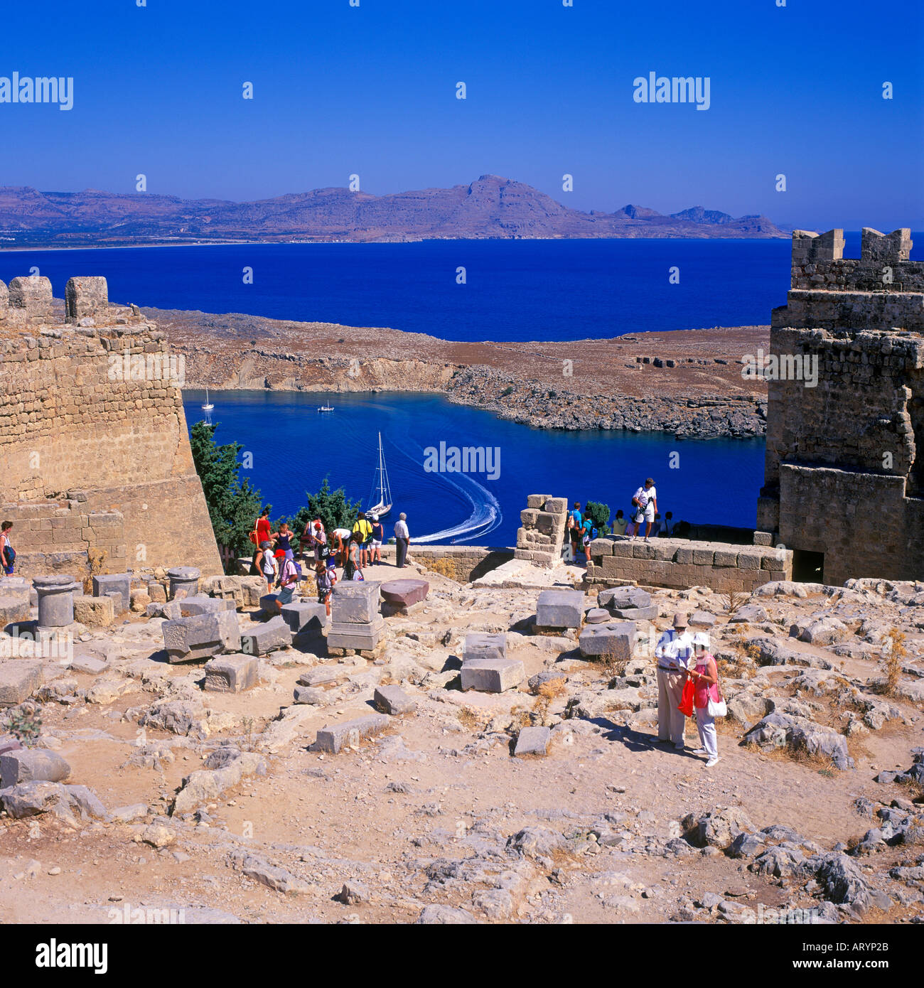 Rhodos akropolis hi-res stock photography and images - Alamy