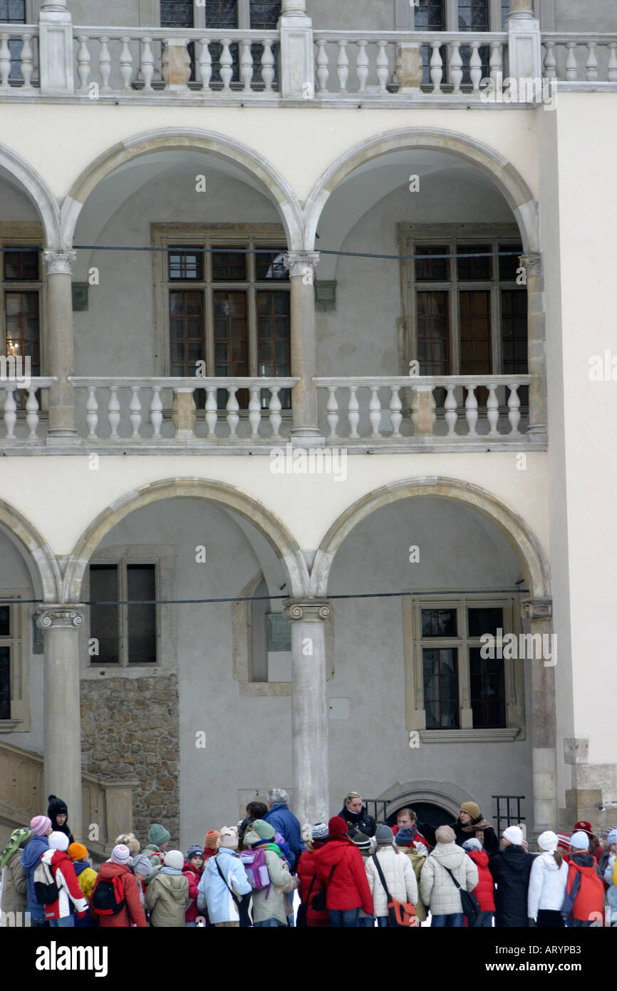 Group of school children on excursion Stock Photo - Alamy