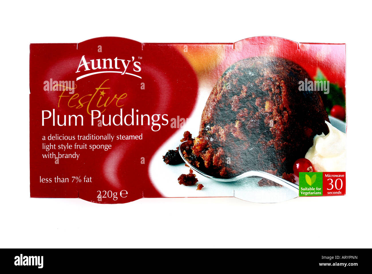 Plum pudding Cut Out Stock Images & Pictures - Alamy