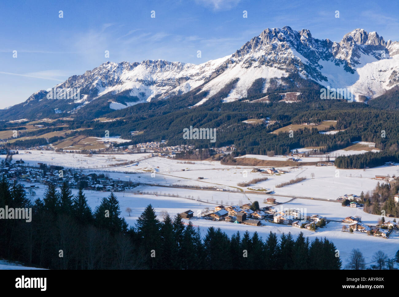 Ellmau ski resort hi-res stock photography and images - Alamy