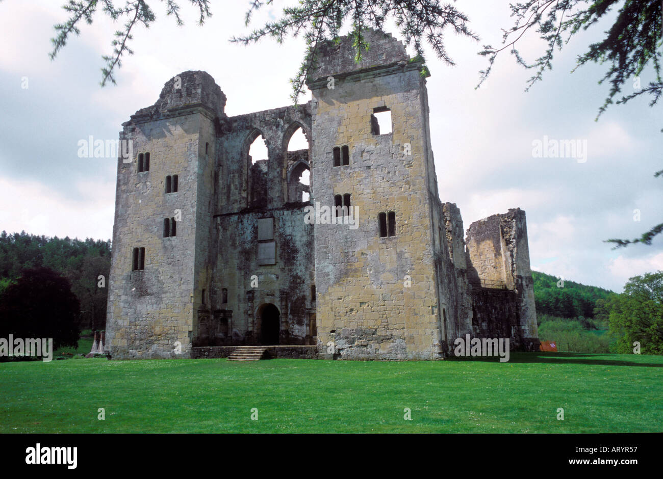 Old Wardour castle, Wiltshire, UK Stock Photo - Alamy
