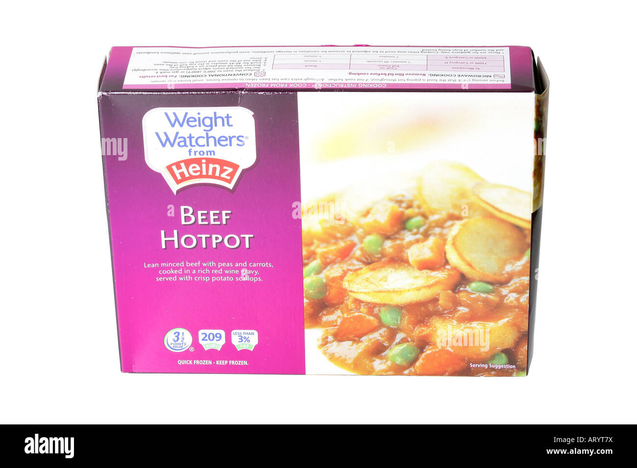 Beef Hotpot Ready Meal Stock Photo - Alamy