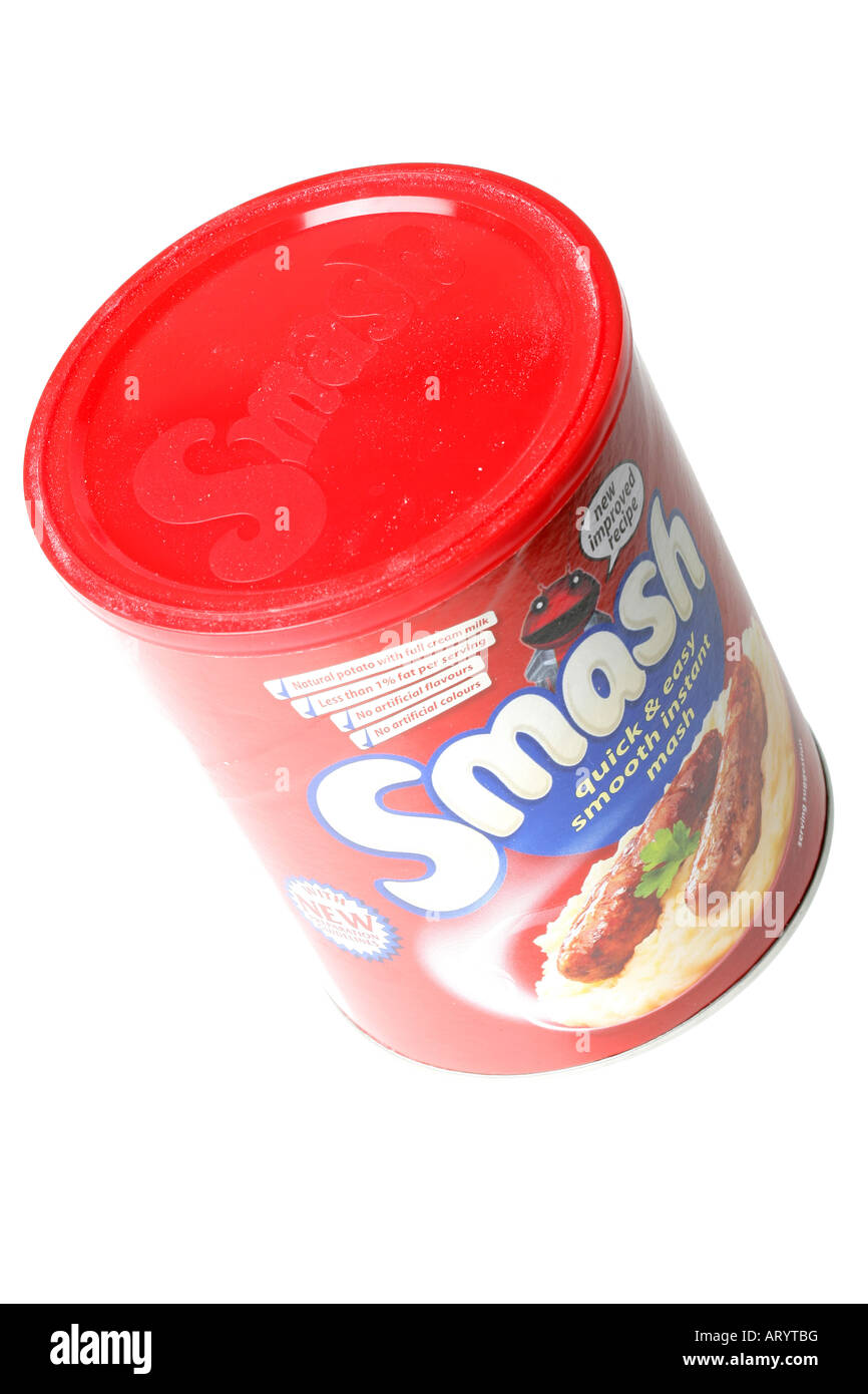 Smash instant mash mashed potato ready prepared tub pot food hi-res ...