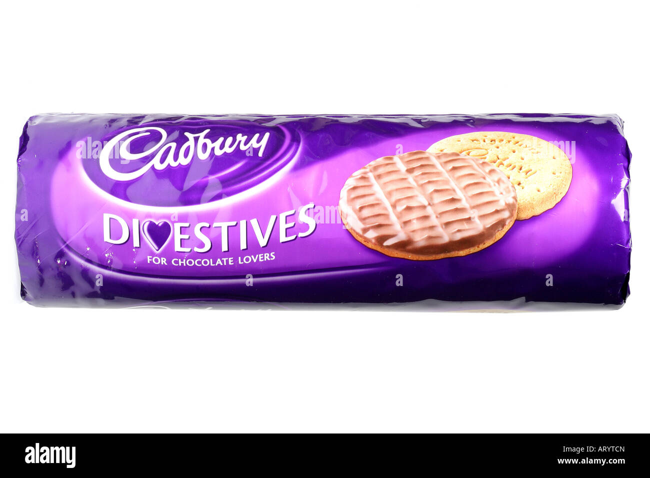 Chocolate Covered Buscuits Stock Photo - Alamy