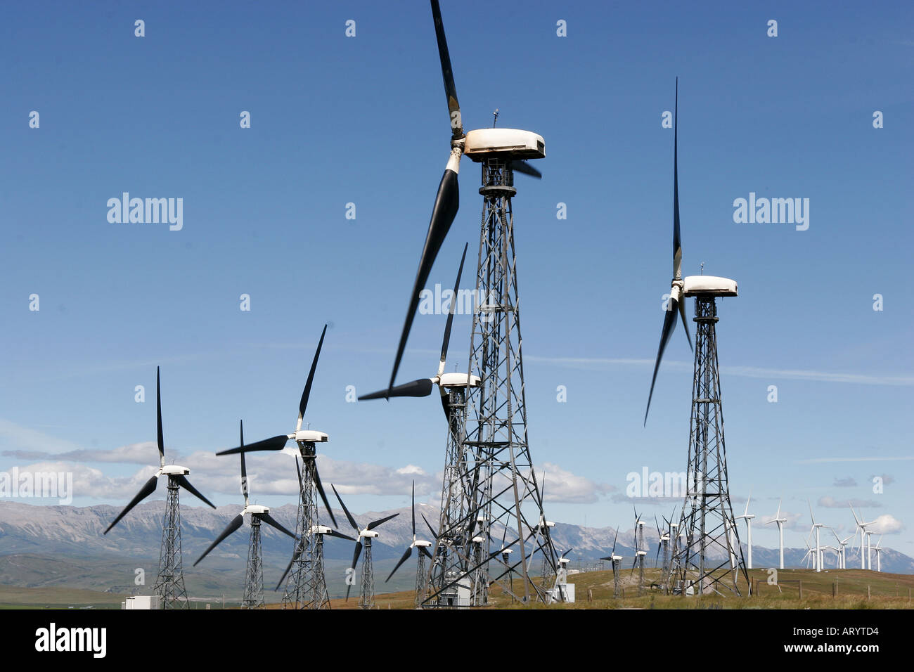 Cowley Ridge Wind Farm High Resolution Stock Photography and Images - Alamy