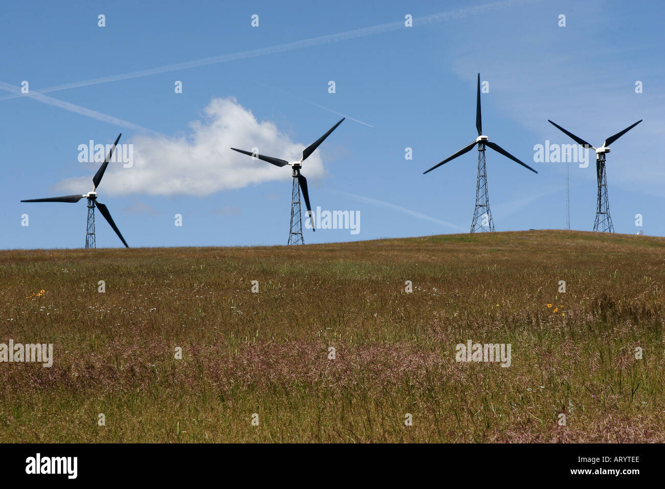 Cowley wind farm hi-res stock photography and images - Alamy