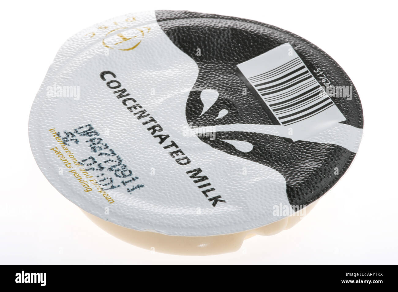 Concentrated Milk Pod Instant Stock Photo - Alamy