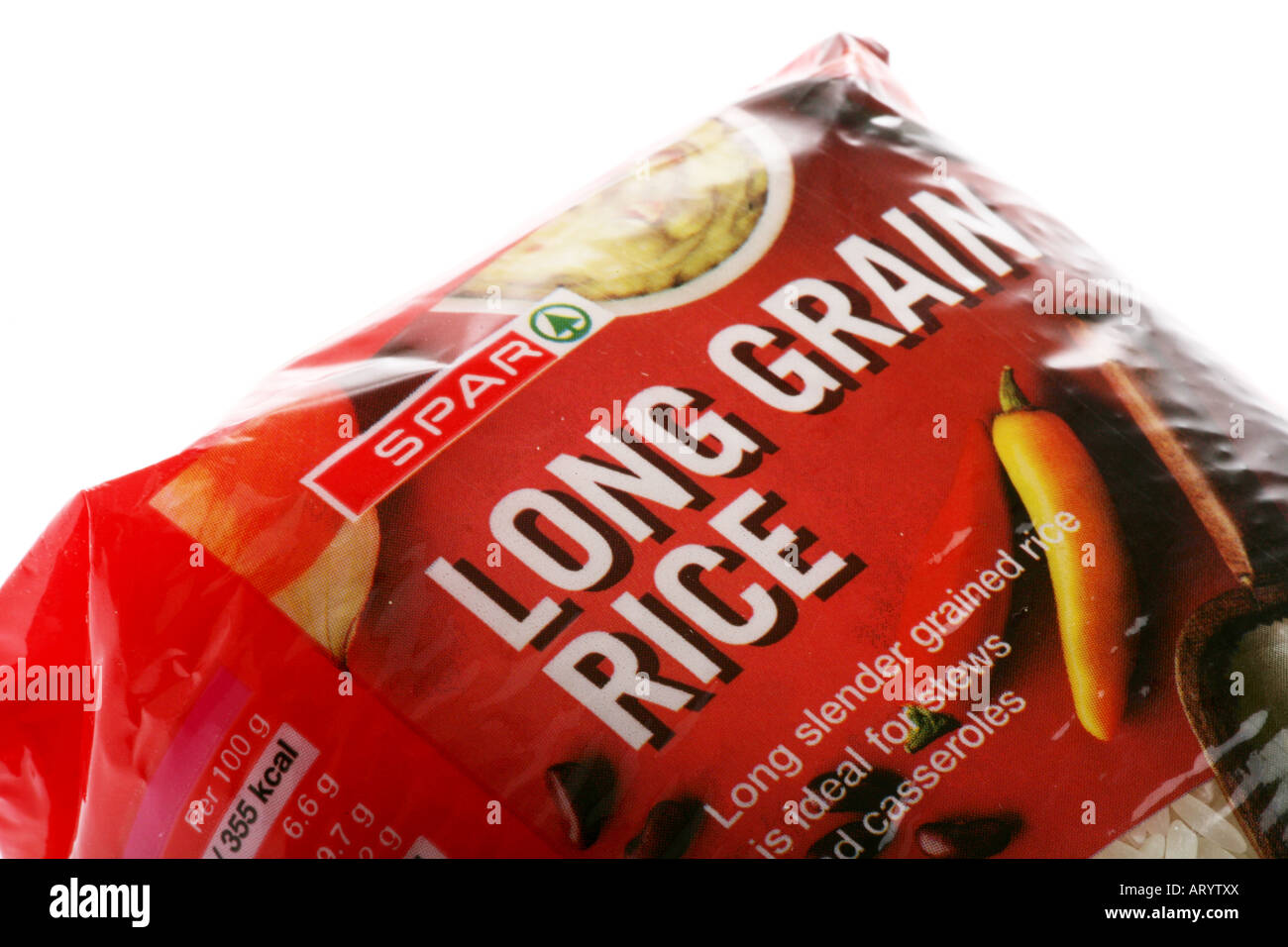 Long Grain Rice Stock Photo - Alamy
