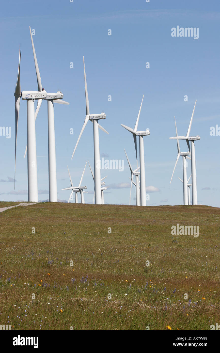 Cowley ridge wind farm hi-res stock photography and images - Alamy