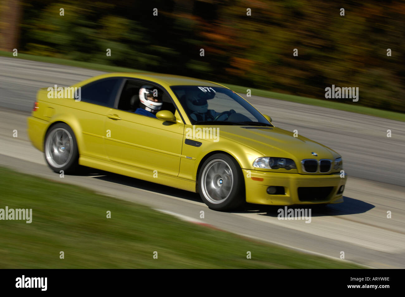 Mustard Yellow Bmw M3