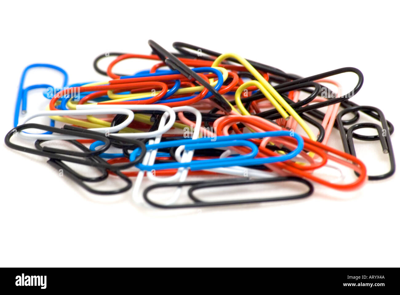 Jumble of paper clips hi-res stock photography and images - Alamy
