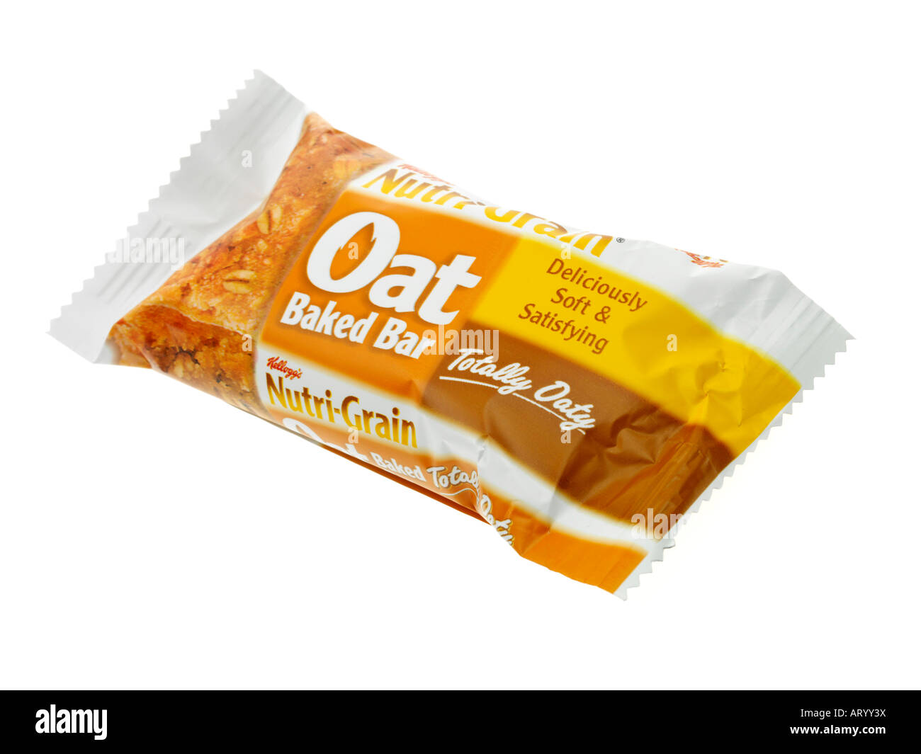 Oat Cereal Bar Stock Photo - Alamy