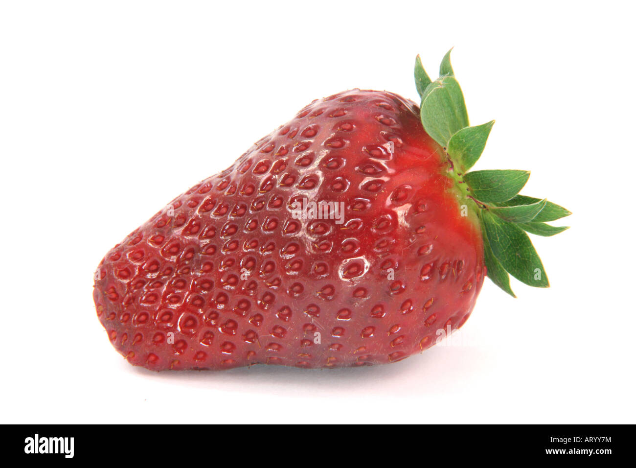 big strawberry isolated on white background fruits and vegetables Stock ...