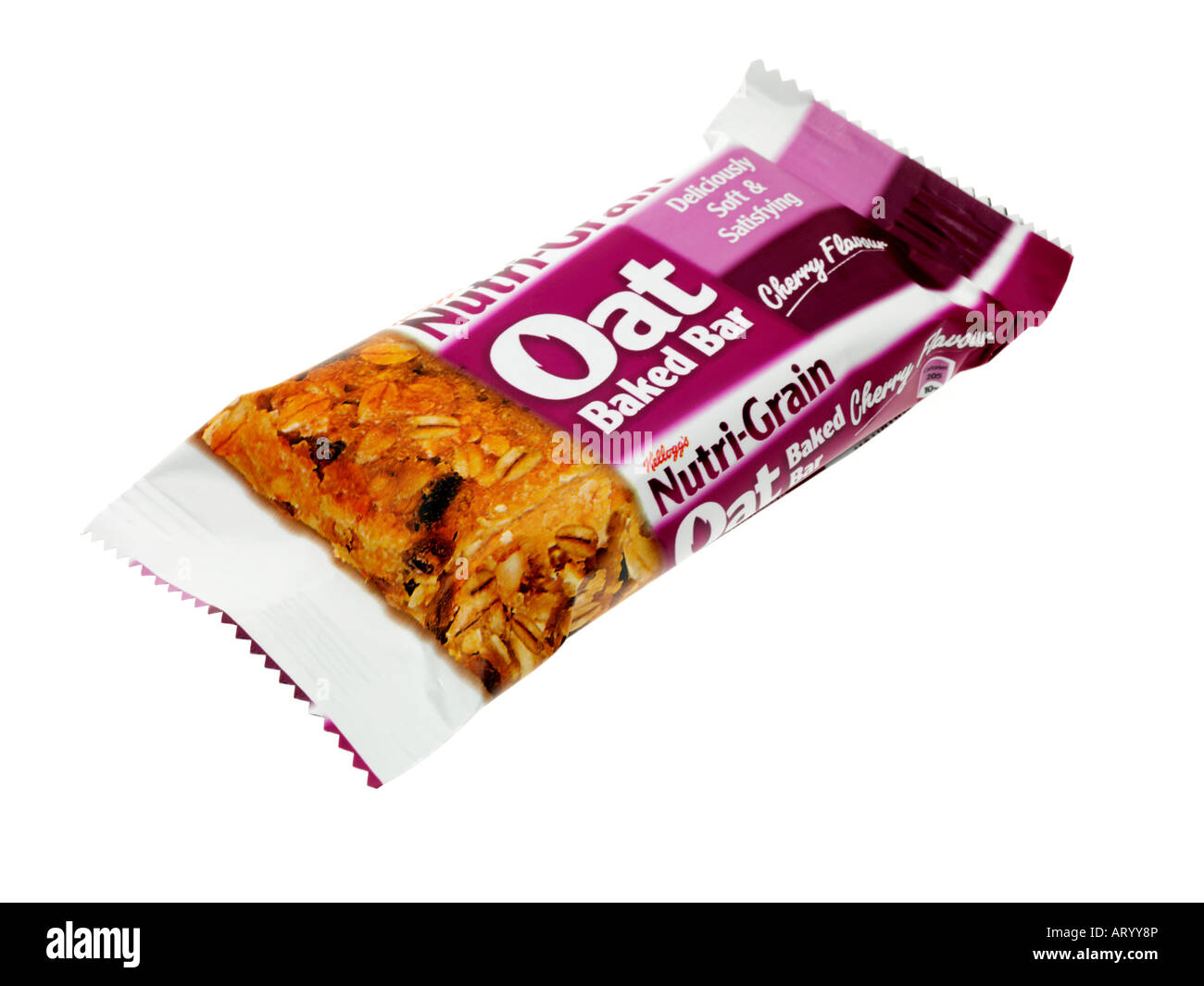 Oat Cereal Bar Stock Photo - Alamy