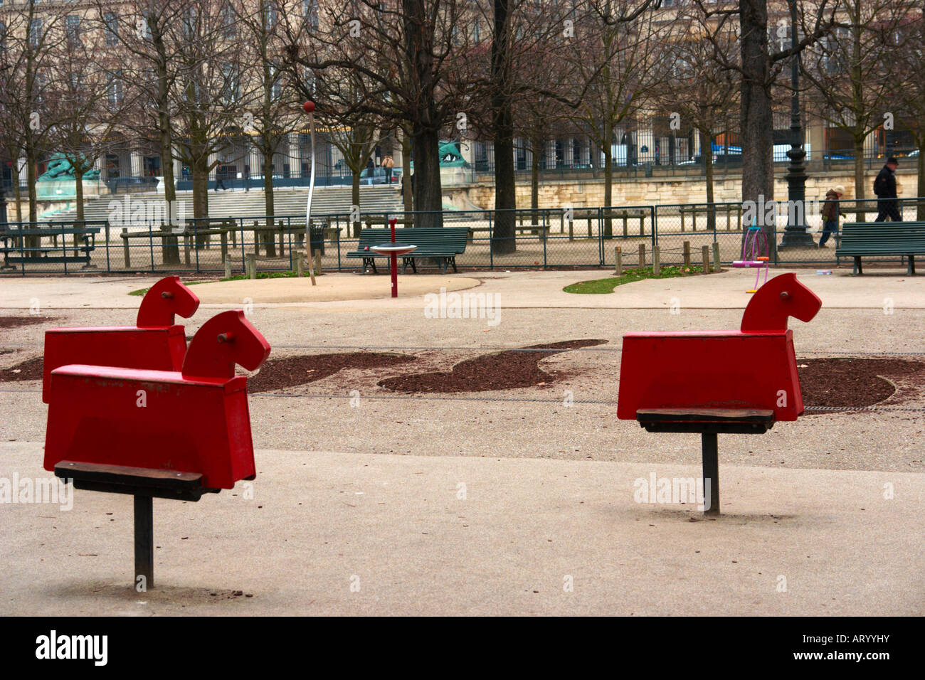 Playground in paris hi-res stock photography and images - Alamy