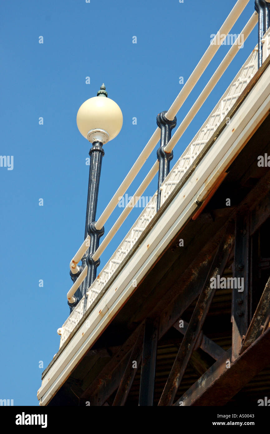 Seaside promenade with street lighting Stock Photo - Alamy