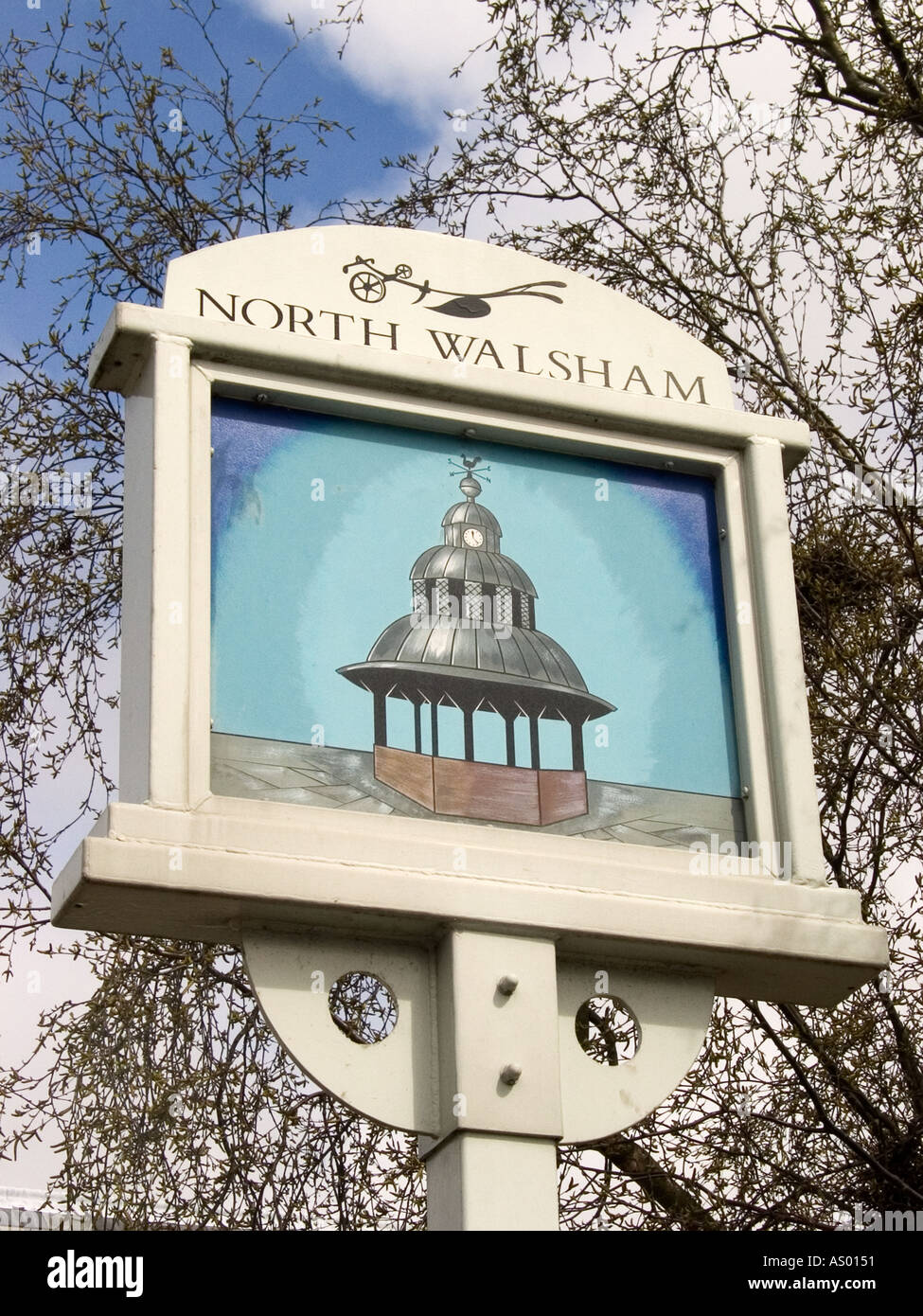 North walsham sign hi-res stock photography and images - Alamy