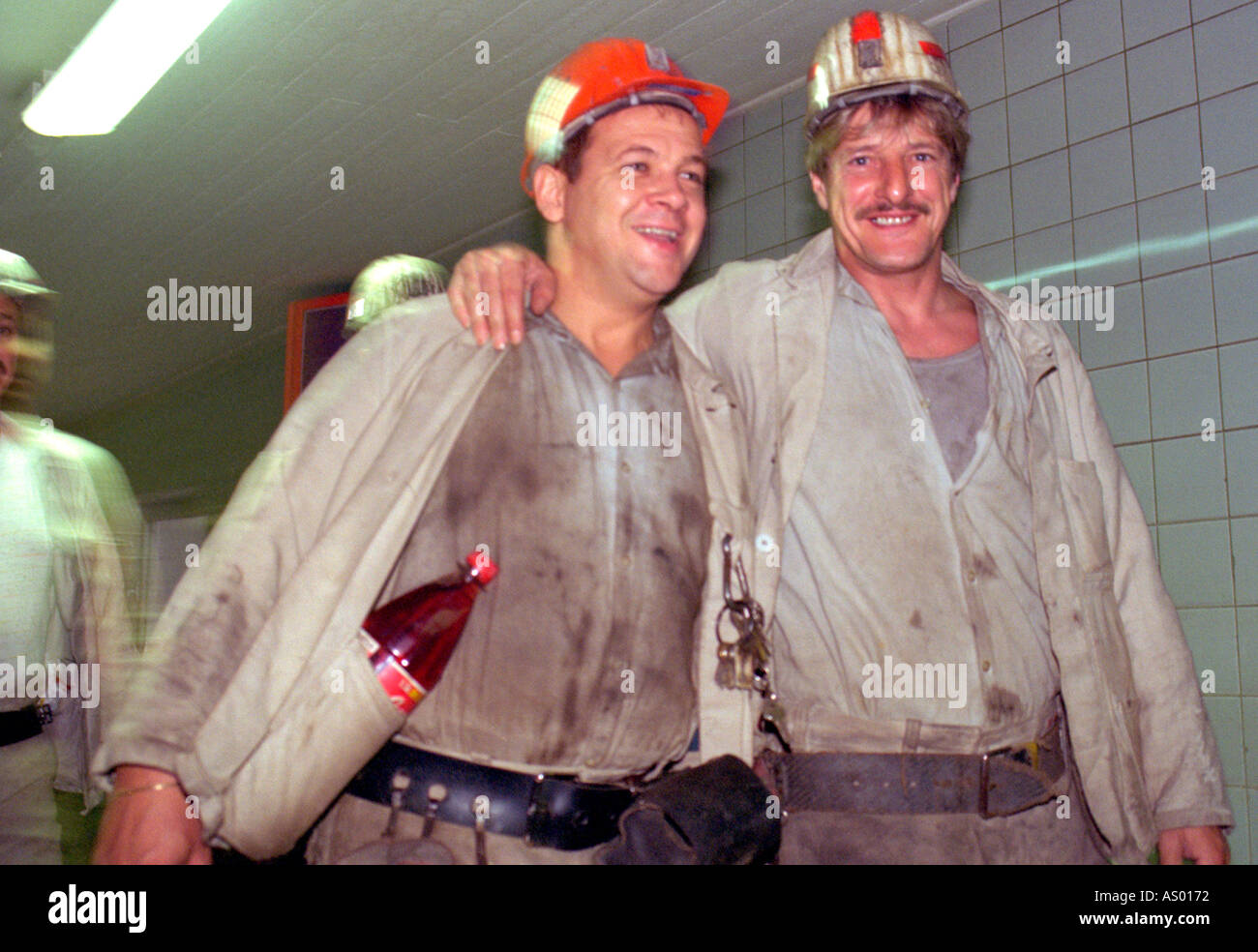 two german miners Stock Photo - Alamy