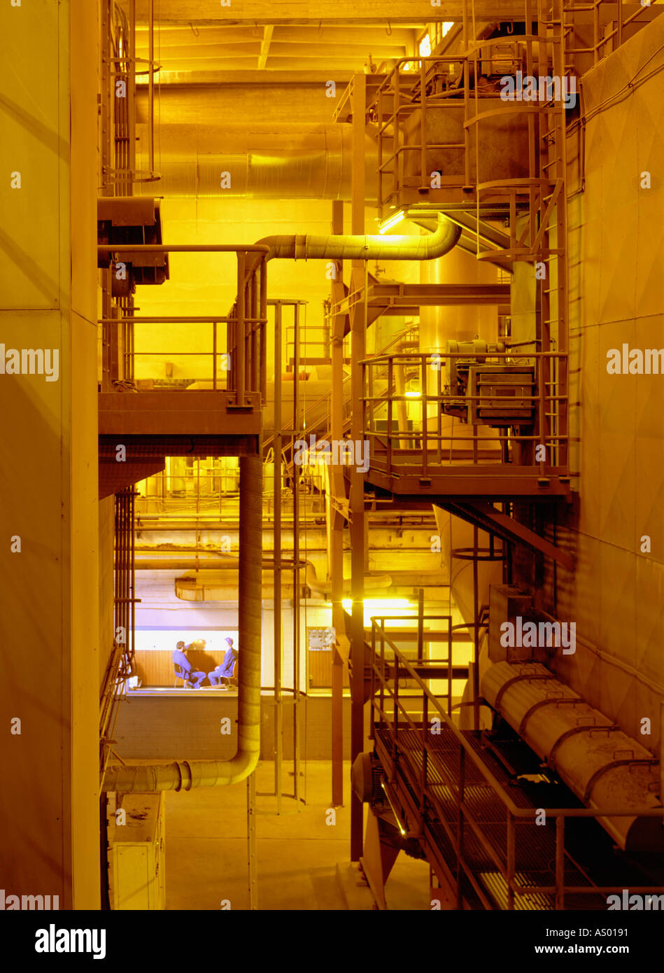 inside a waste incinerating plant Stock Photo - Alamy