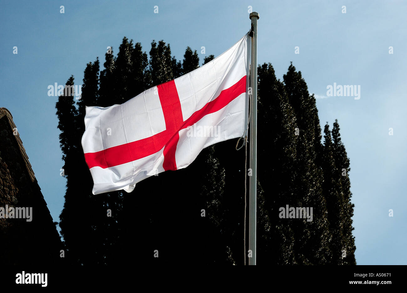 Flag of st george hi-res stock photography and images - Alamy