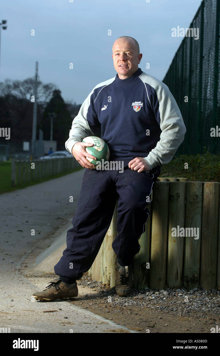 richard hill head coach at bristol rugby club Stock Photo - Alamy