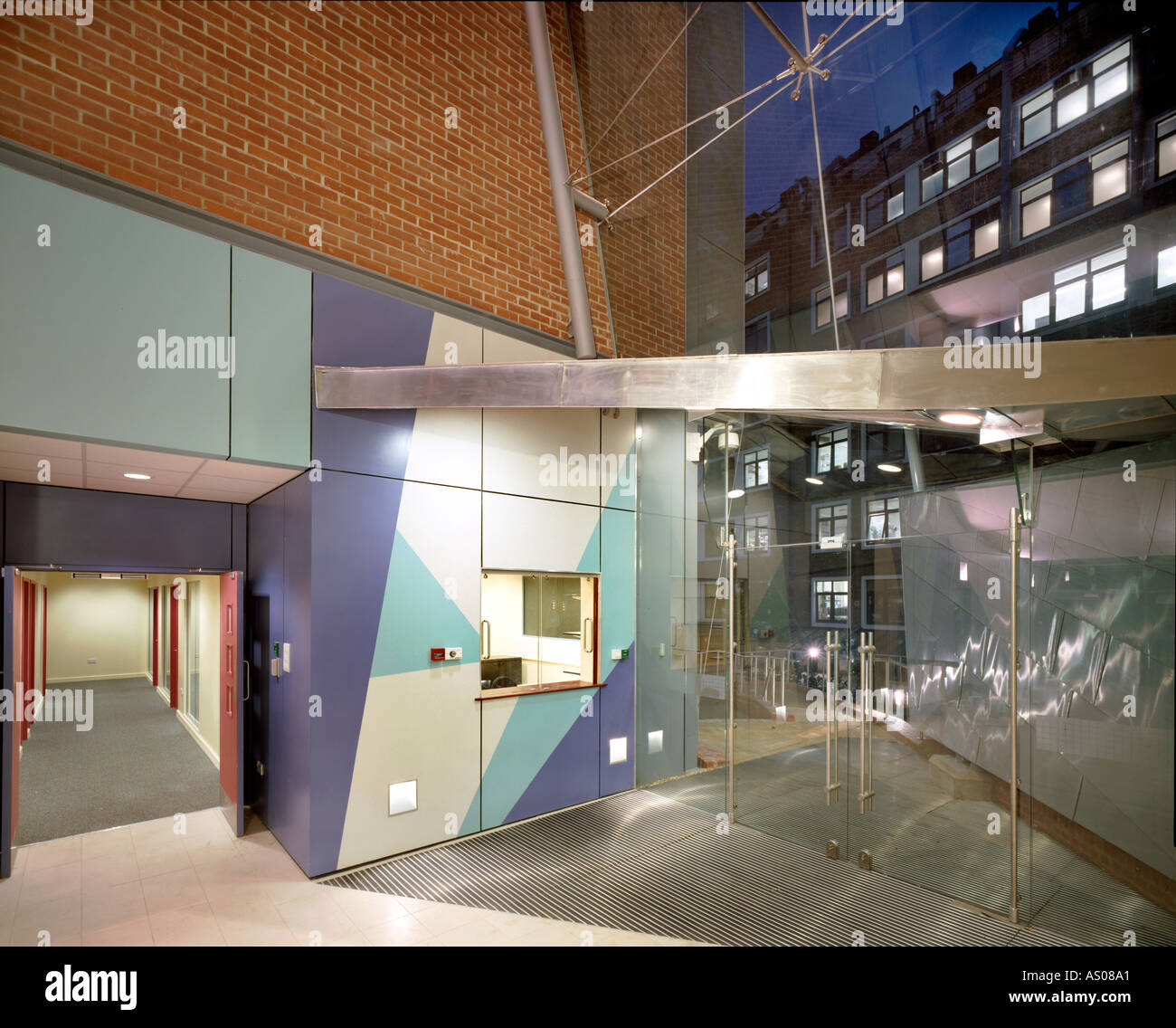 office atrium entrance Stock Photo - Alamy