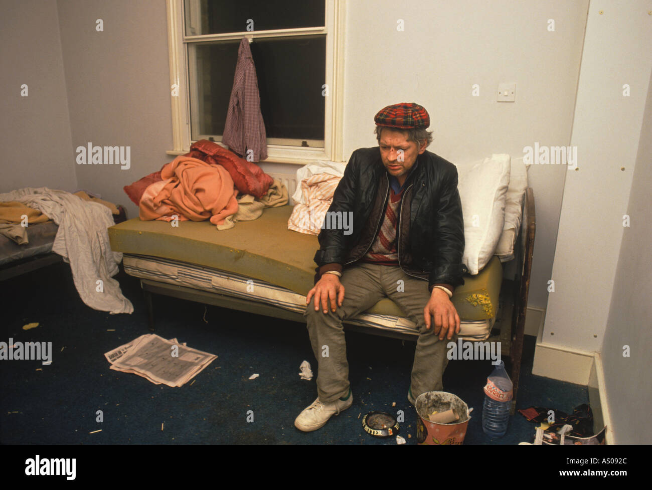 Hostel for the Homeless Kings Cross London Stock Photo - Alamy