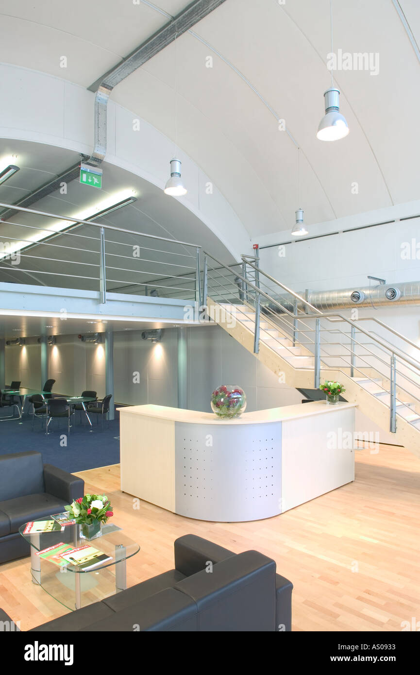 office in arch with desk Stock Photo - Alamy