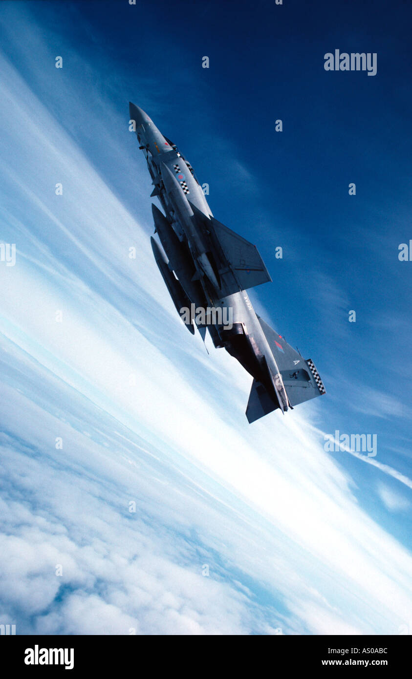 Phantom jet fighter aircraft in steep climb Stock Photo - Alamy