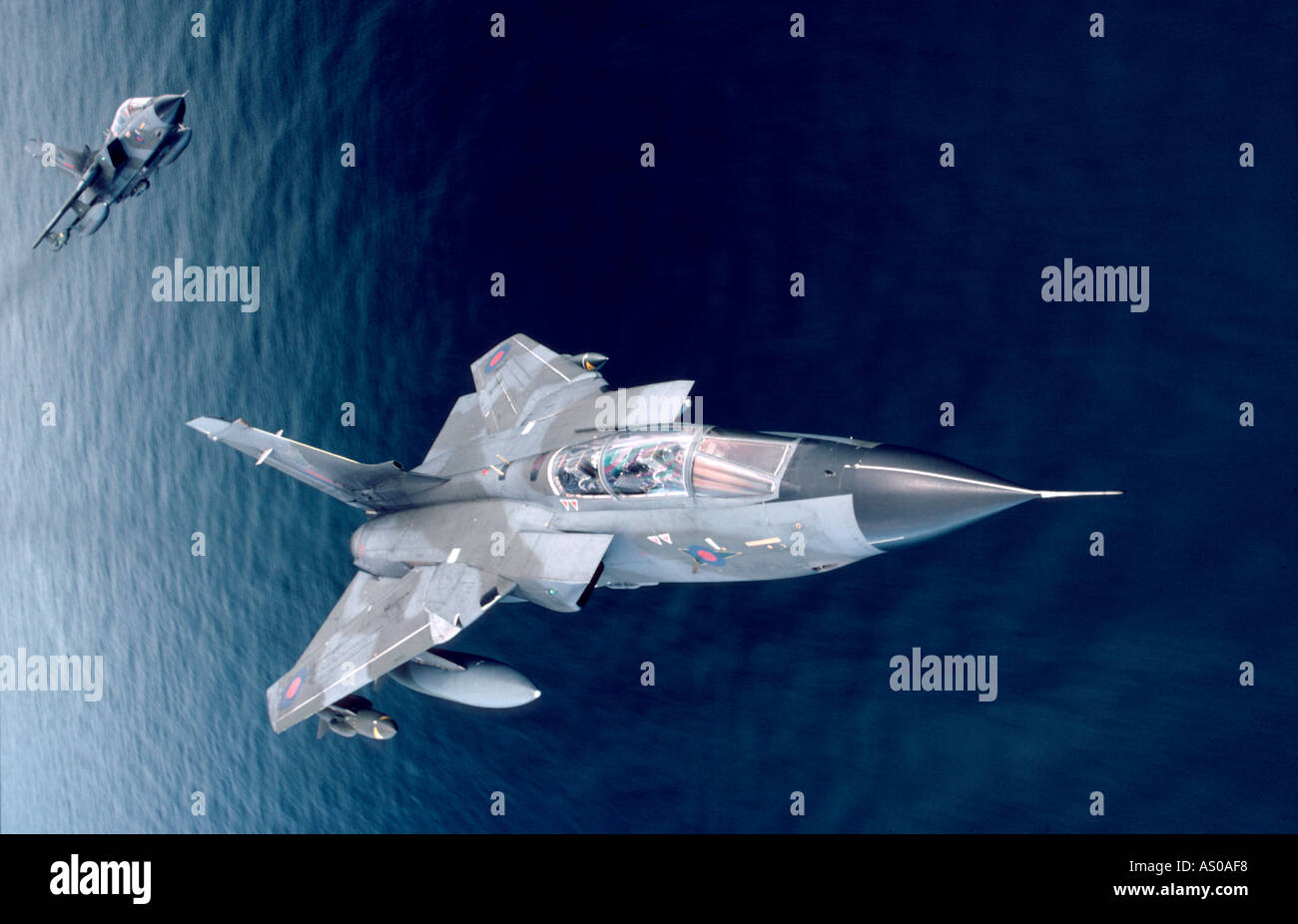 Tornado jet fighter aircraft over the sea Stock Photo - Alamy