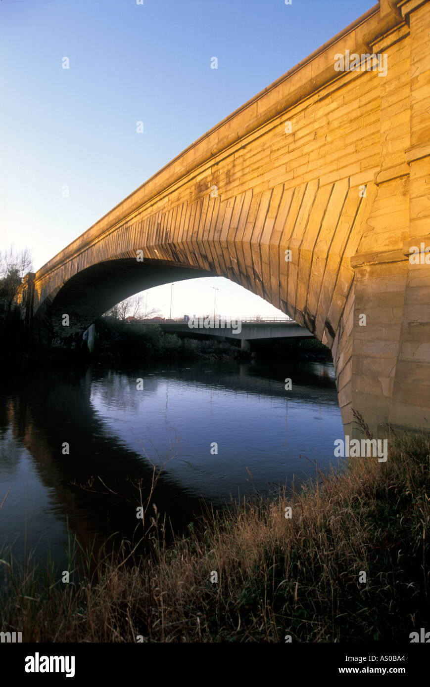 Over Bridge in Gloucester spans the Severn River From 1829 to 1974 this ...
