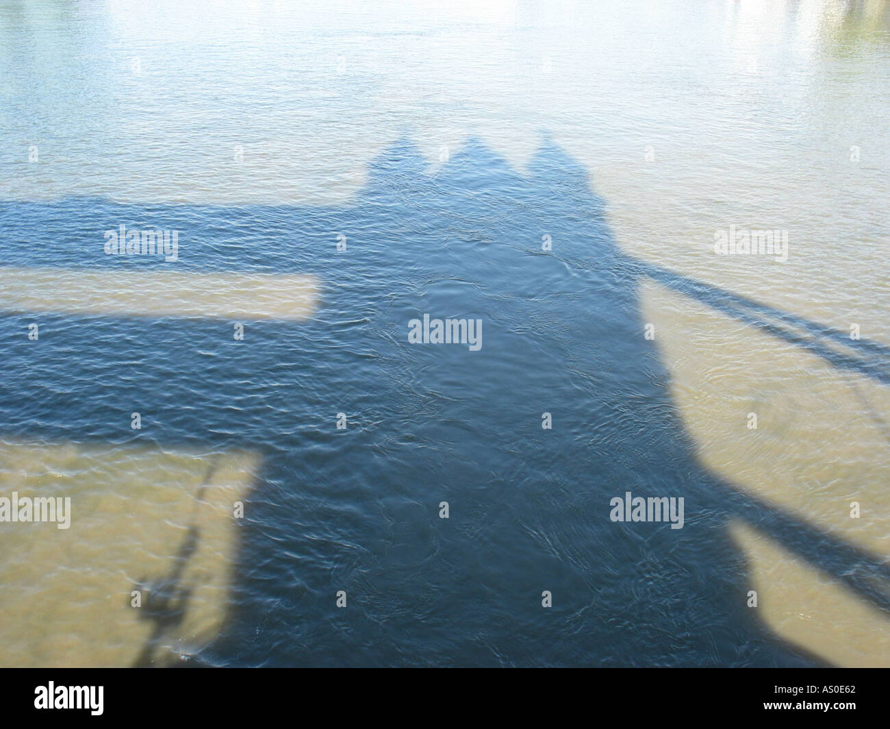 Tower Bridge Shadow Stock Photo - Alamy