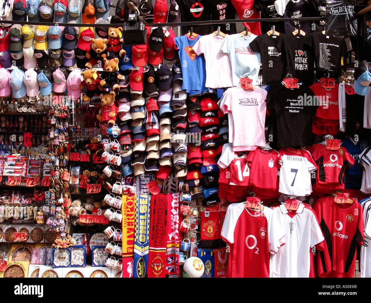 Football supporters stall hi-res stock photography and images - Alamy