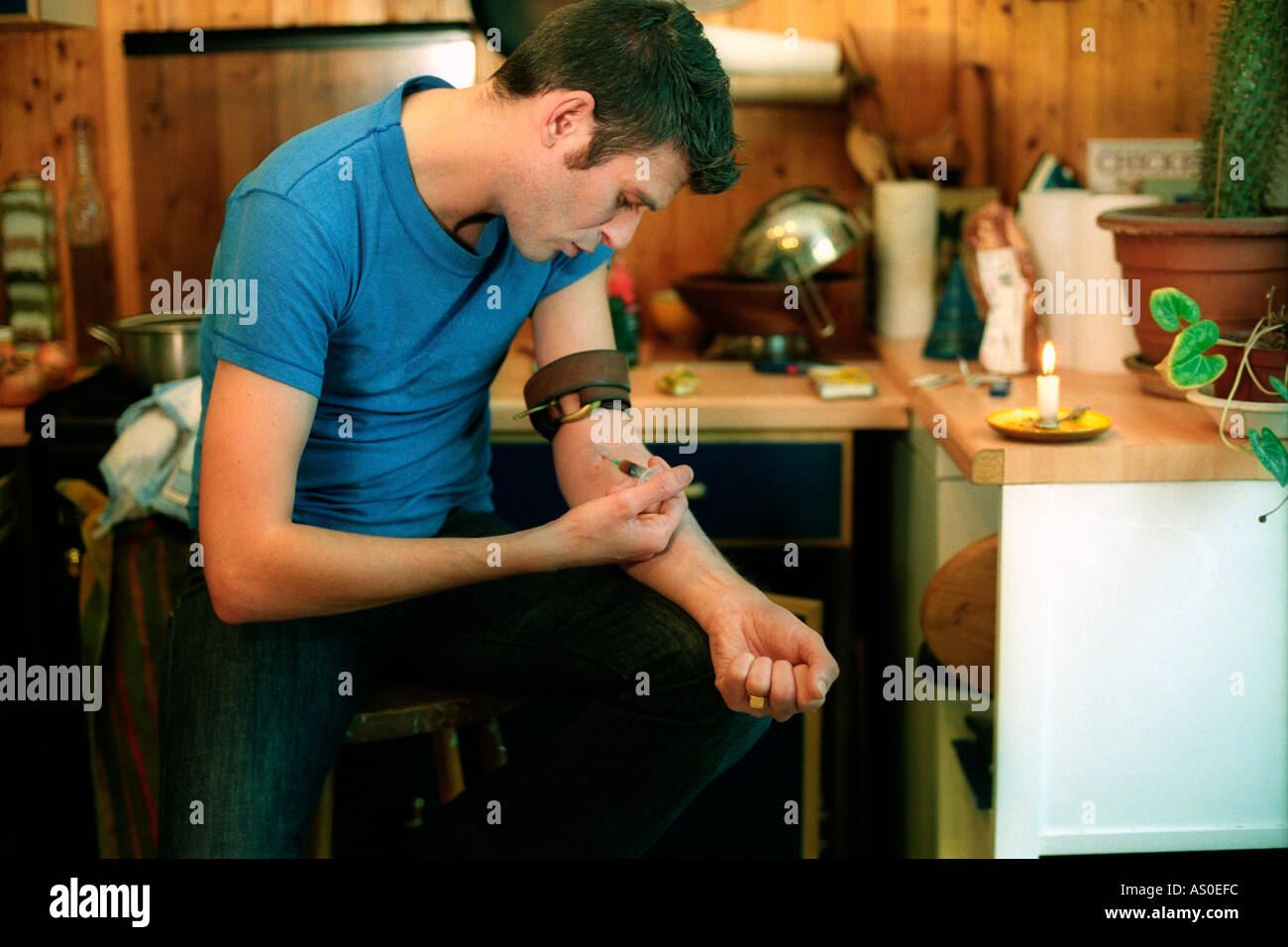 Heroin addict hi-res stock photography and images - Alamy