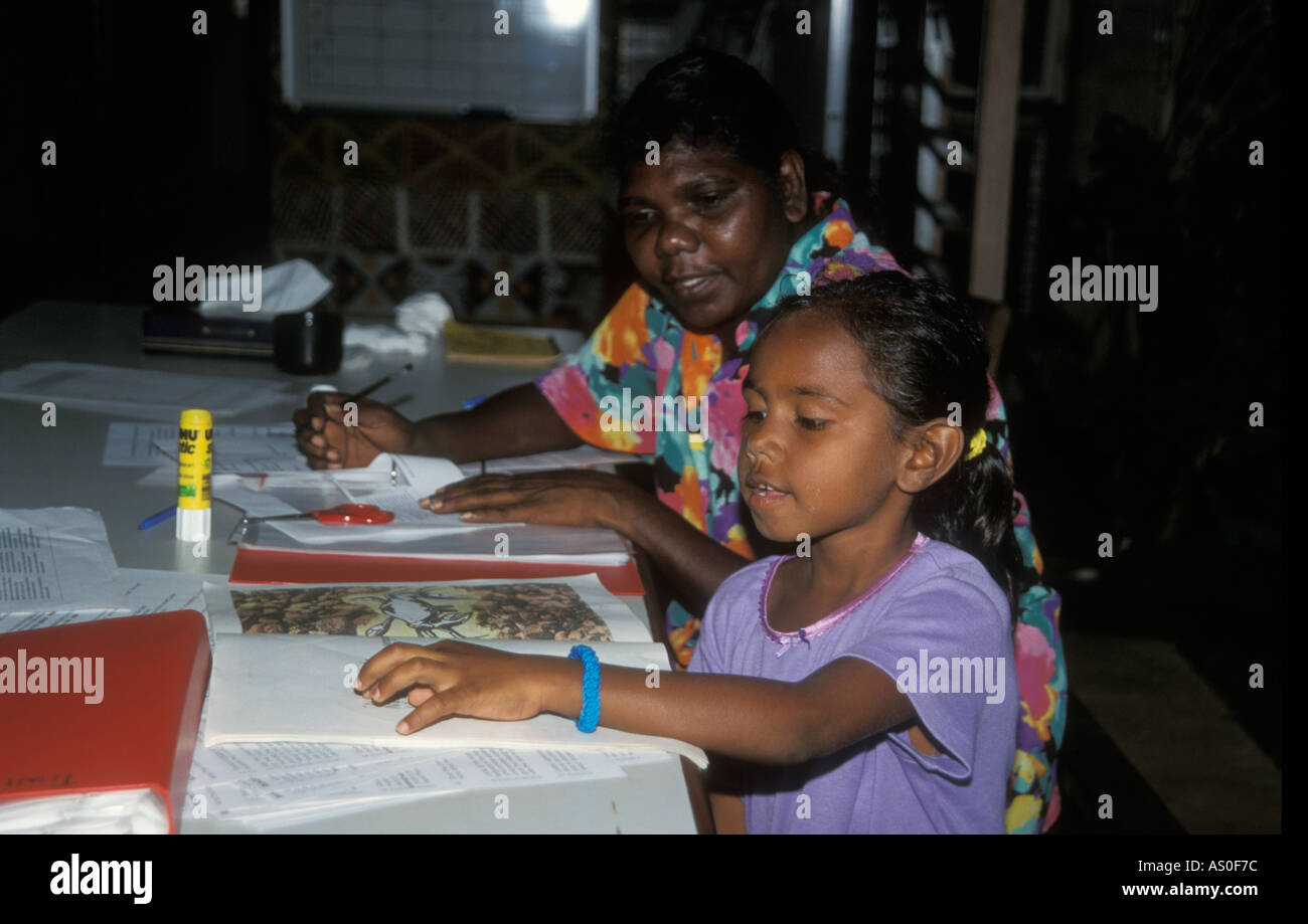 Tiwi Islands Bathurst Nguiu community primary school Stock Photo - Alamy