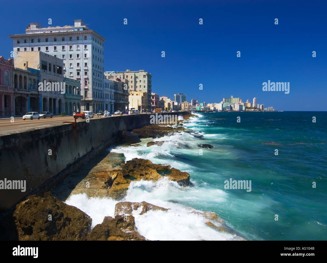 Malecon prado havana la cuba hi-res stock photography and images - Alamy