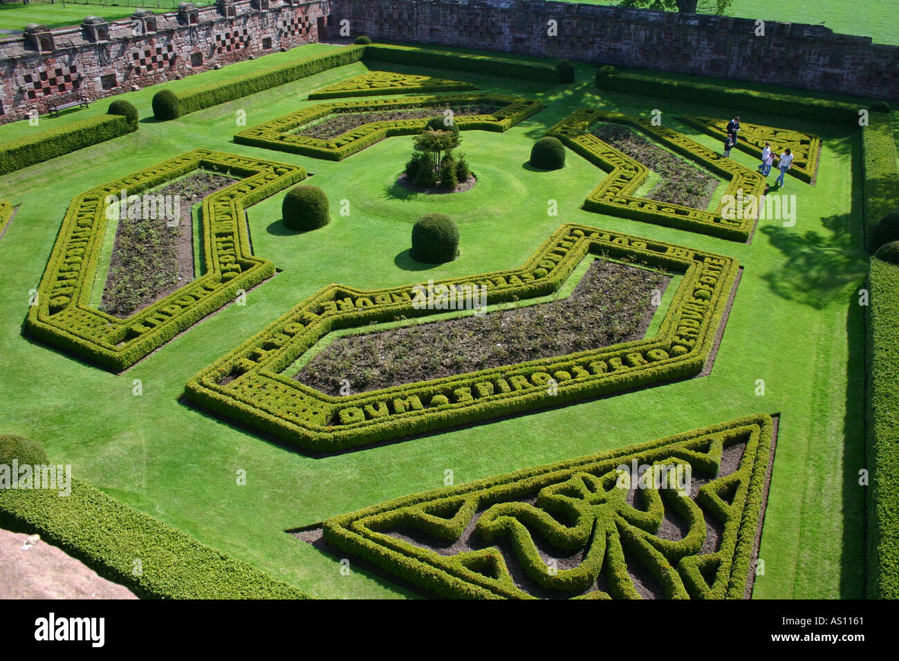 Edzell Castle Garden Stock Photo - Alamy