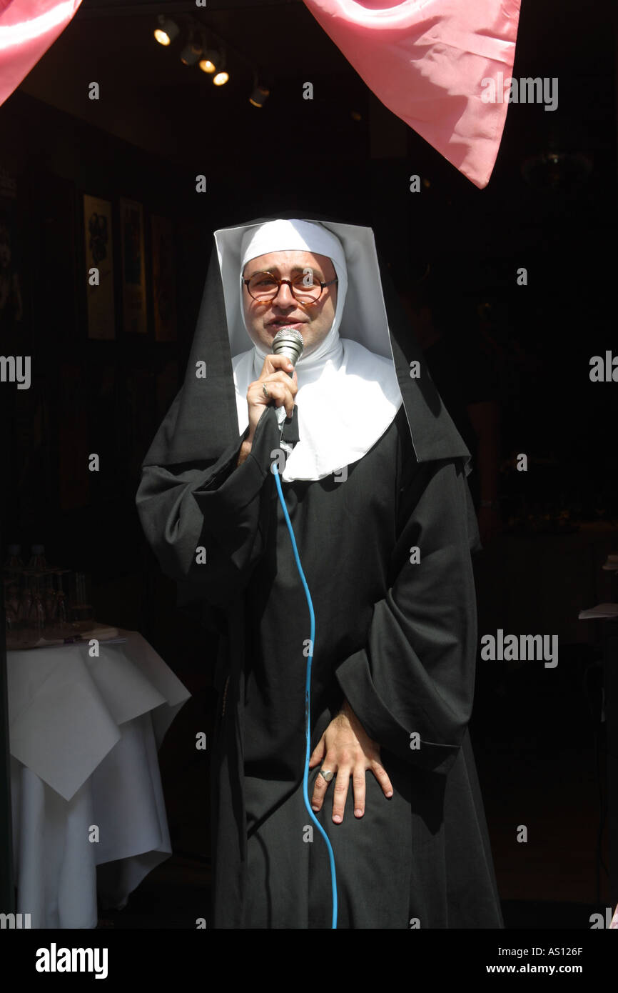 Nun transvestite hi-res stock photography and images - Alamy