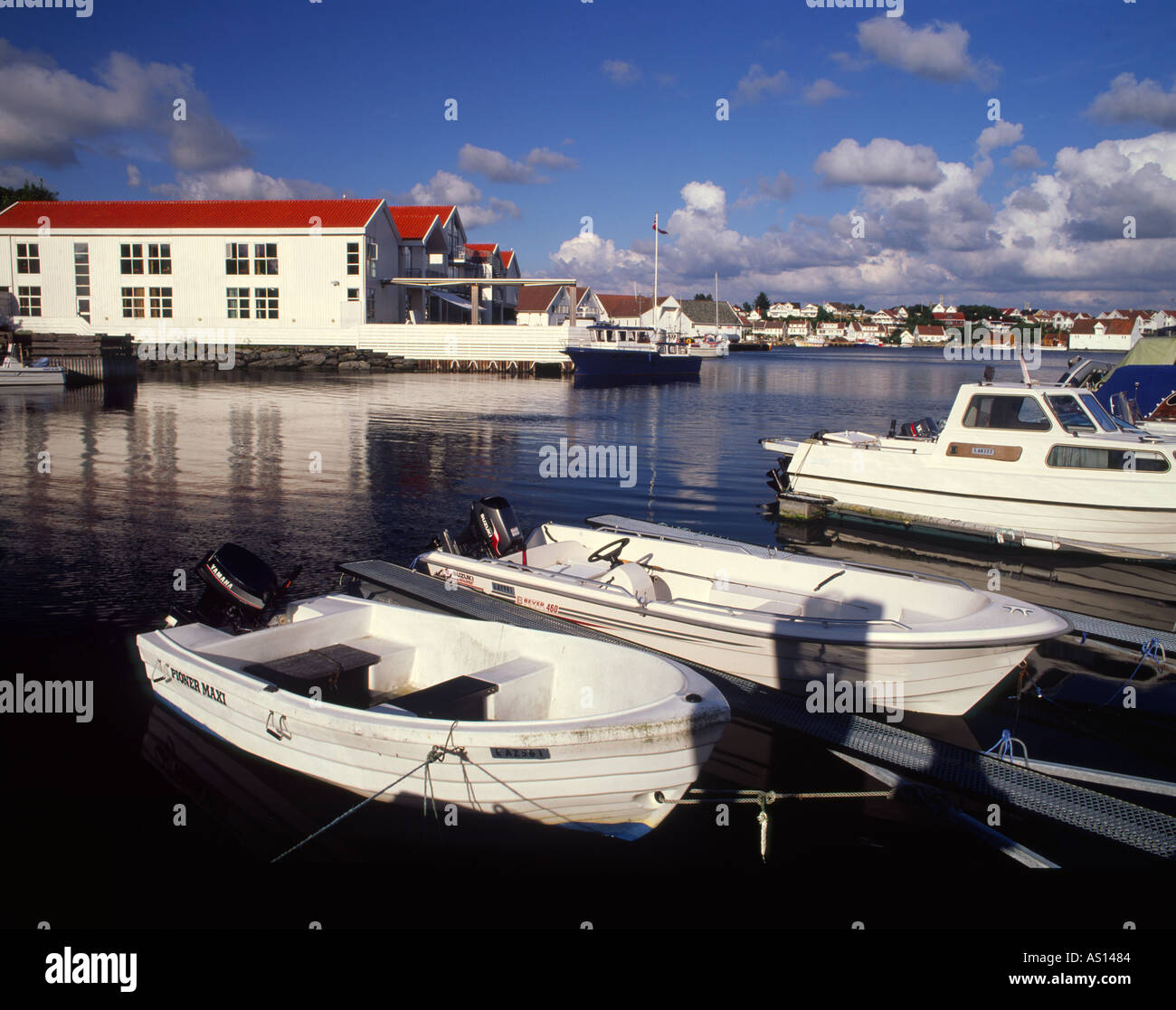 Tananger Harbour Norway Stock Photo - Alamy