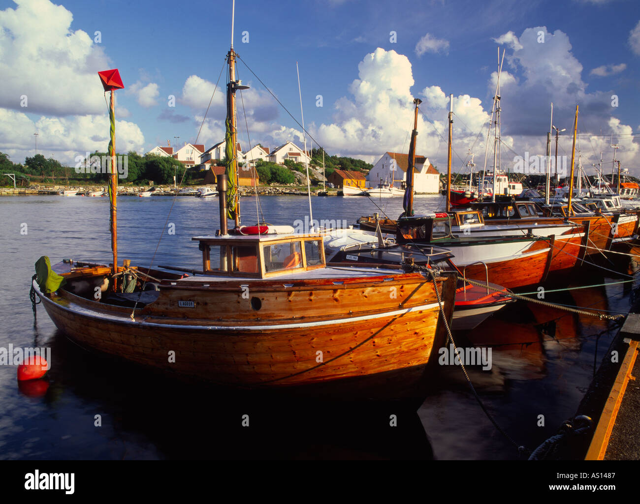 Tananger Harbour Norway Stock Photo - Alamy