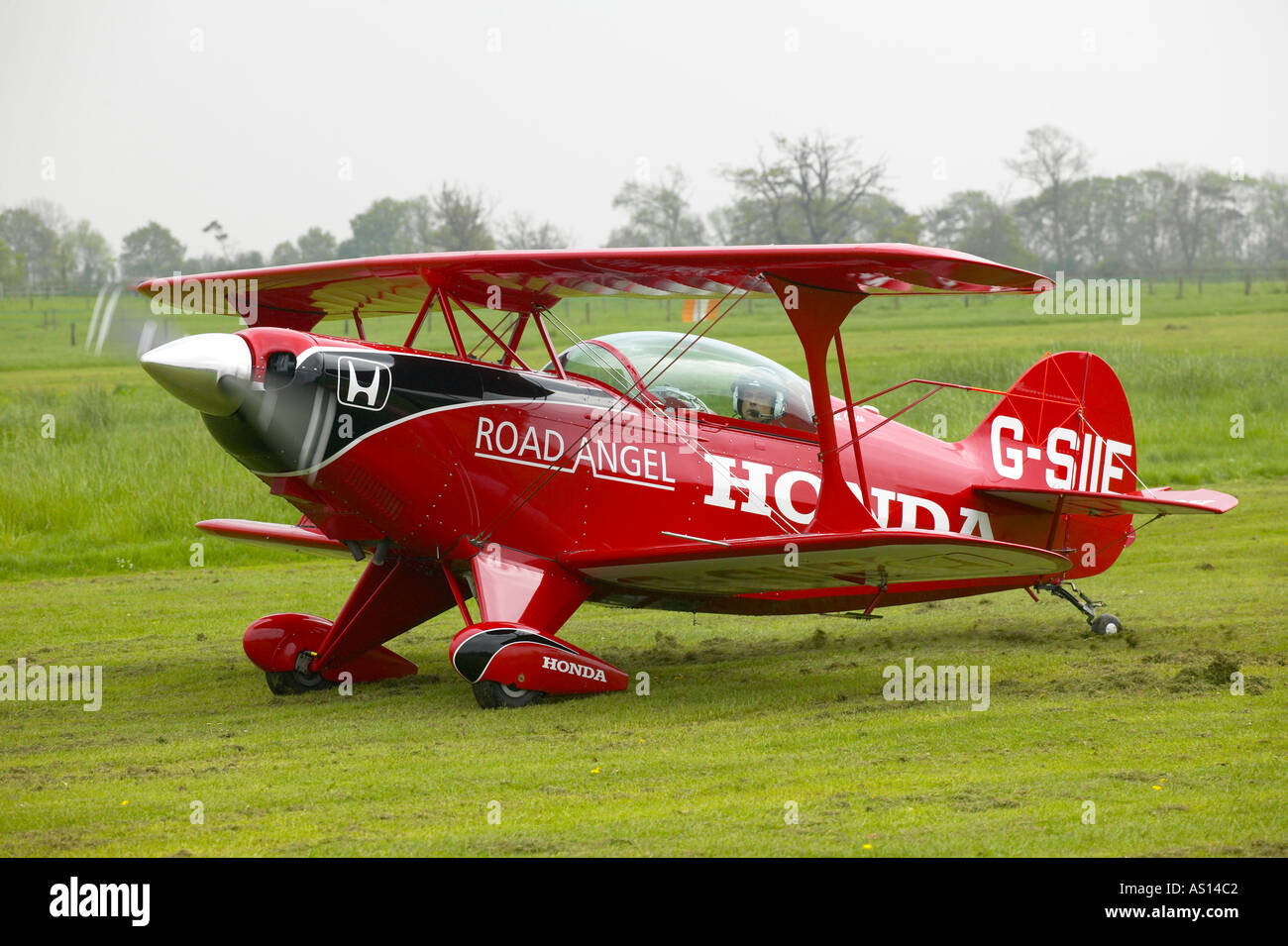 Pitts special S 2B G SIIE stunt Honda road angels Stock Photo - Alamy