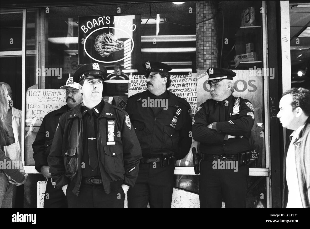 Police establishment Black and White Stock Photos & Images - Alamy