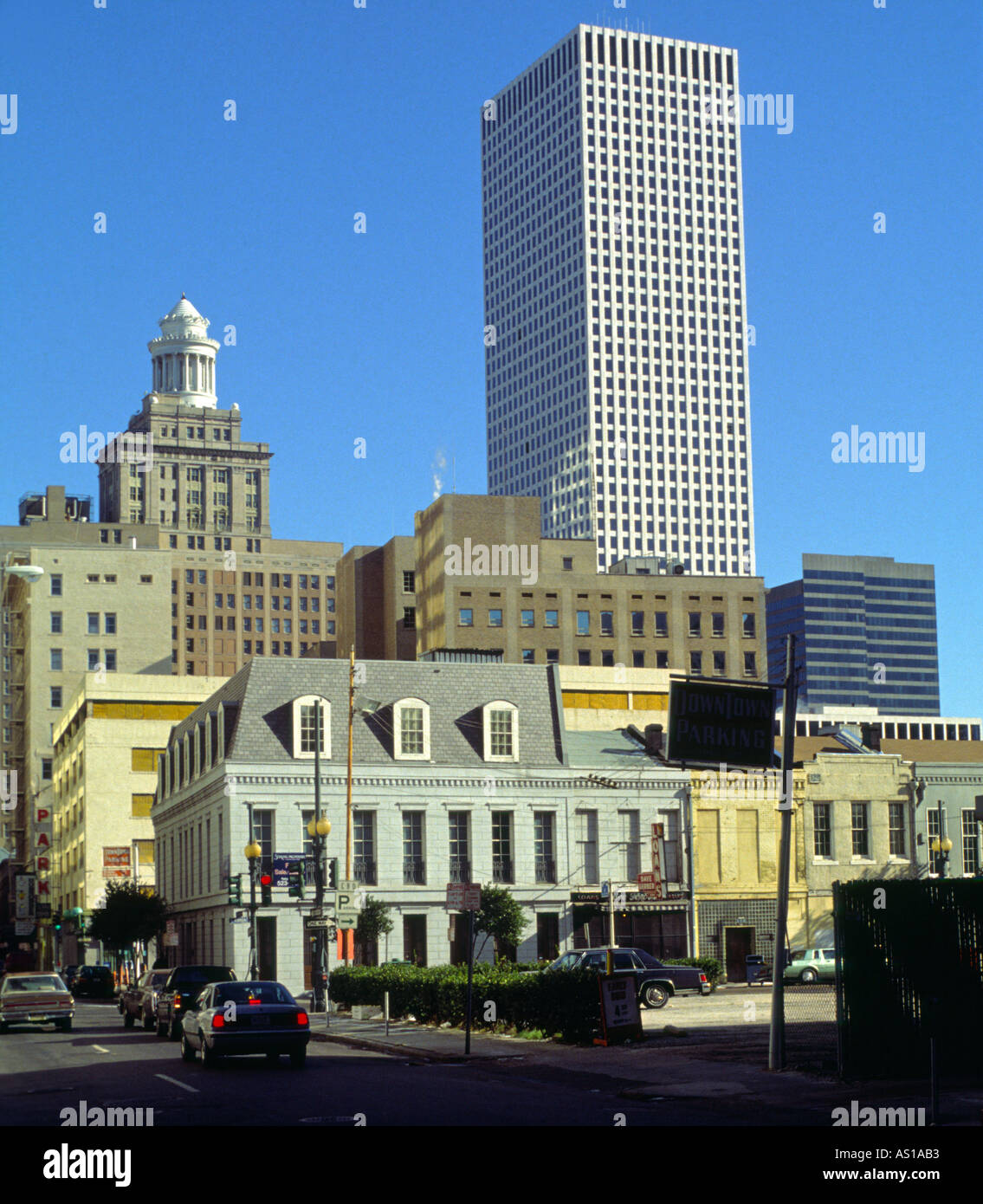 City centre buildings downtown New Orleans Stock Photo - Alamy