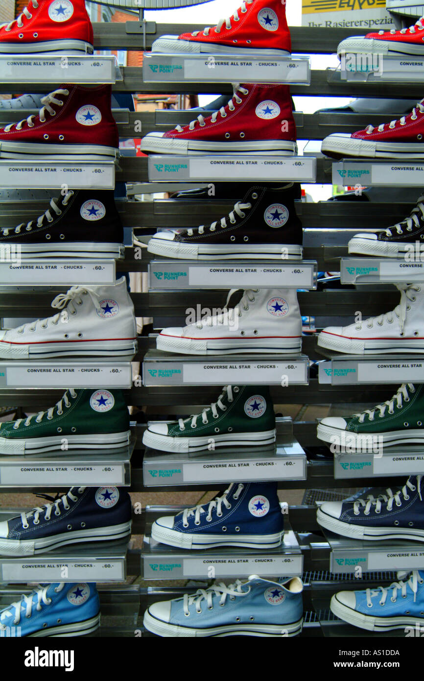 Lots of sports shoes hi-res stock photography and images - Alamy
